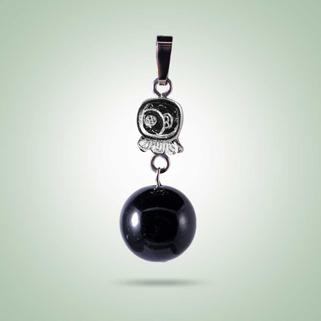 Toj Glyph Pendant – Jade Maya